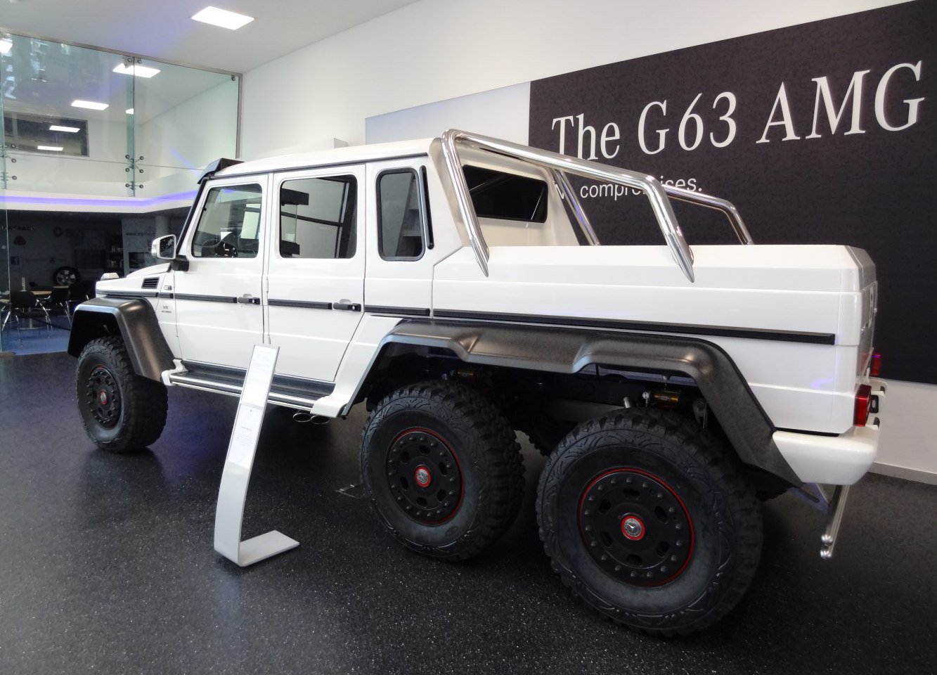 Mercedes-Benz G-class 6x6 (W463) AMG G 63 V8 (544 Hp) 6x6 7G-TRONIC ...